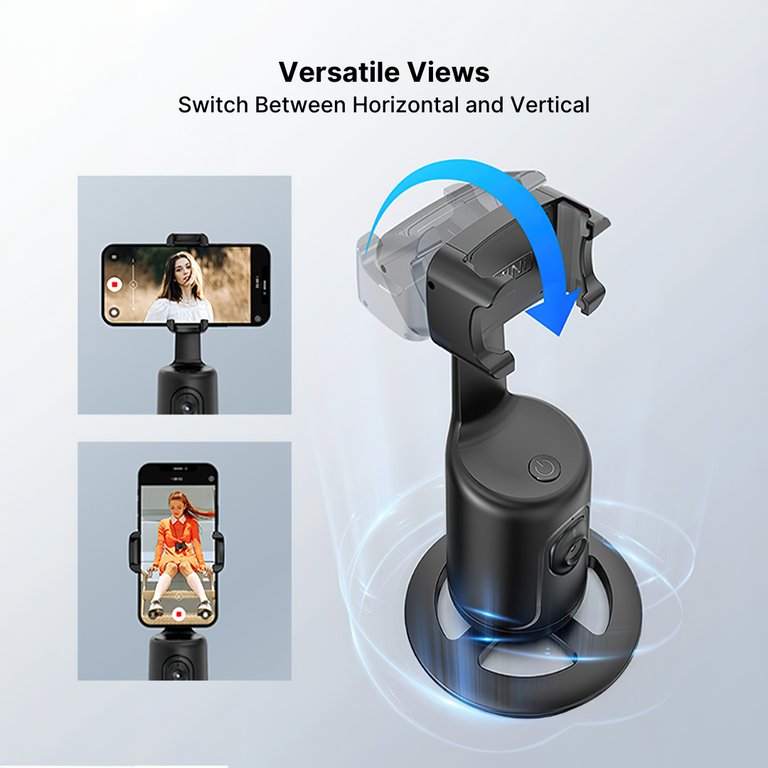 Smart360 AI Motion-Tracking Phone Camera Mount – BlueBolt Chargers